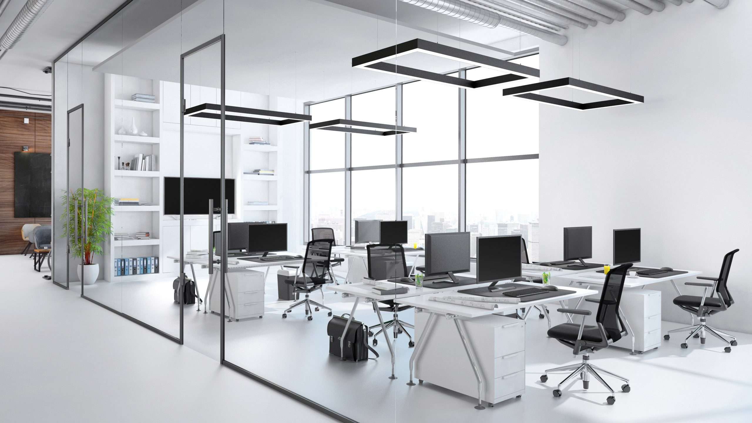 Improved Productivity with Sustainable Office Lighting